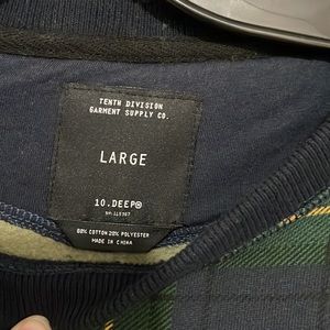 10.Deep | Shirts | Nwt Tenth Dvsn Sweatshirt With Kangaroo Pouch | Poshmark